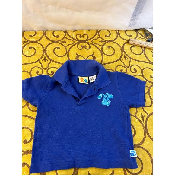 Nick Jr. | Shirts & Tops | Blues Clue Nick Jr 2t Blue Polo Shirt Rn8684 ...
